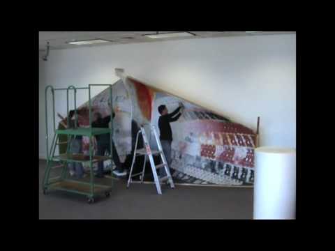 Dismantling of Cliff Whiting Māori Battalion art work at Archives New ...